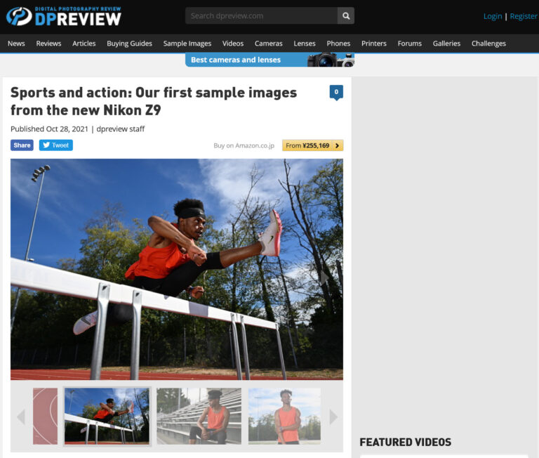 DPReviewがニコン「Z 9」のサンプルギャラリーを公開 - とるなら