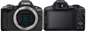 「EOS R50 V」と「EOS R50」の外観やスペックの違い - とるなら