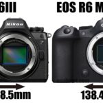 「Z6III」と「Z 6II」の外観やスペックの違い - とるなら