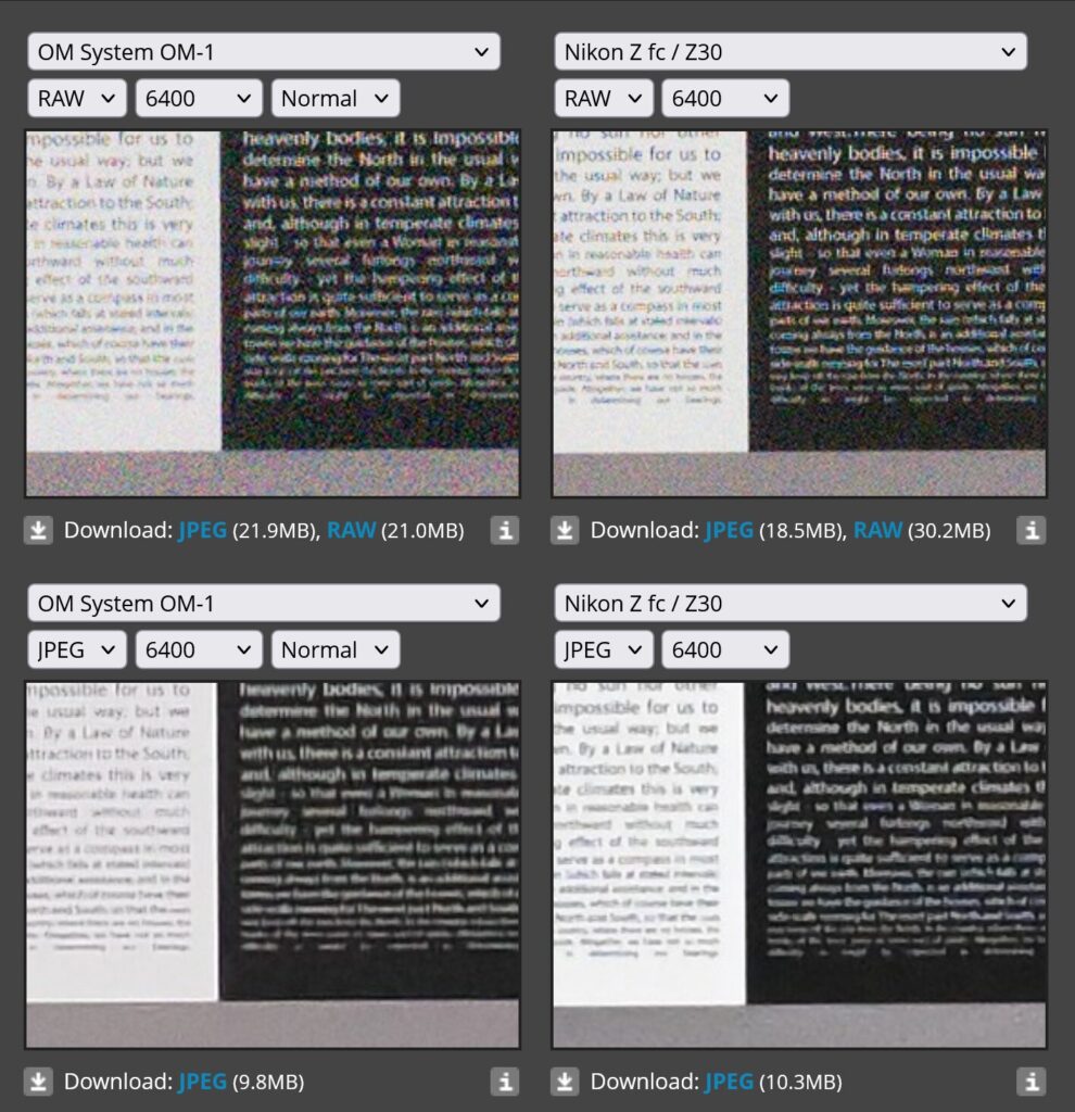 「OM-3」と「Z fc」の外観やスペックの違い - とるなら