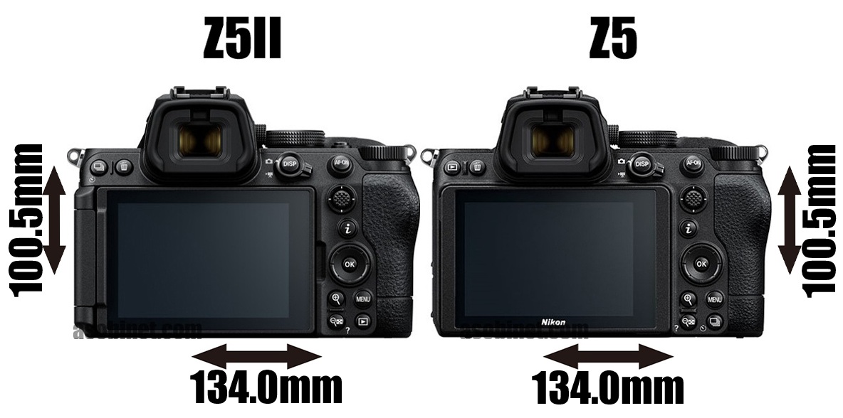 「Z5II」と「Z5」の外観やスペックの違い - とるなら