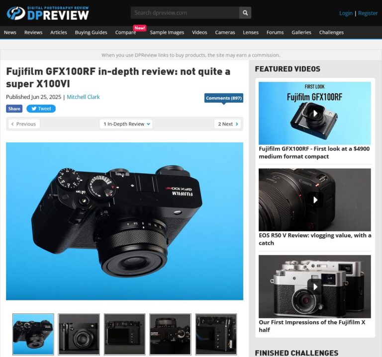 FUJIFILM GFX100RF “遊び”に全振りした超高画質カメラ - とるなら