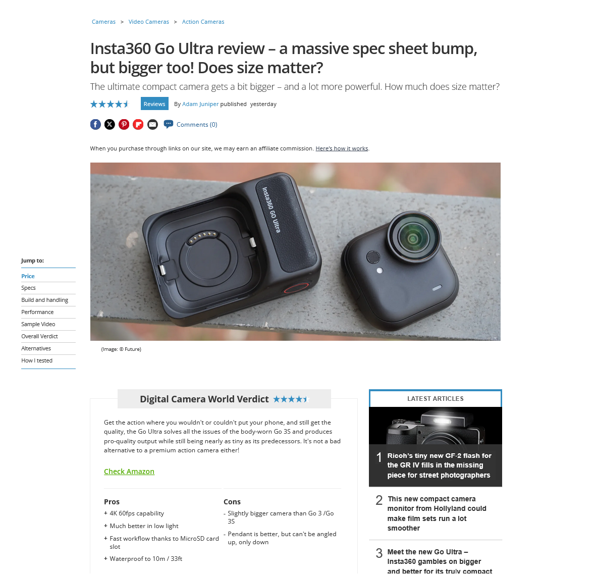 Insta360 GO Ultra - とるなら